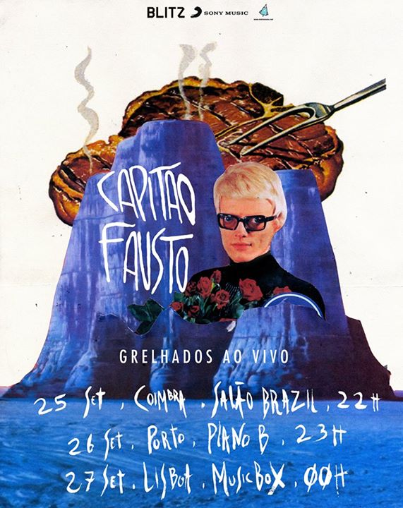 CAPITÃO FAUSTO apresentam "Grelhados ao Vivo" com três concertos