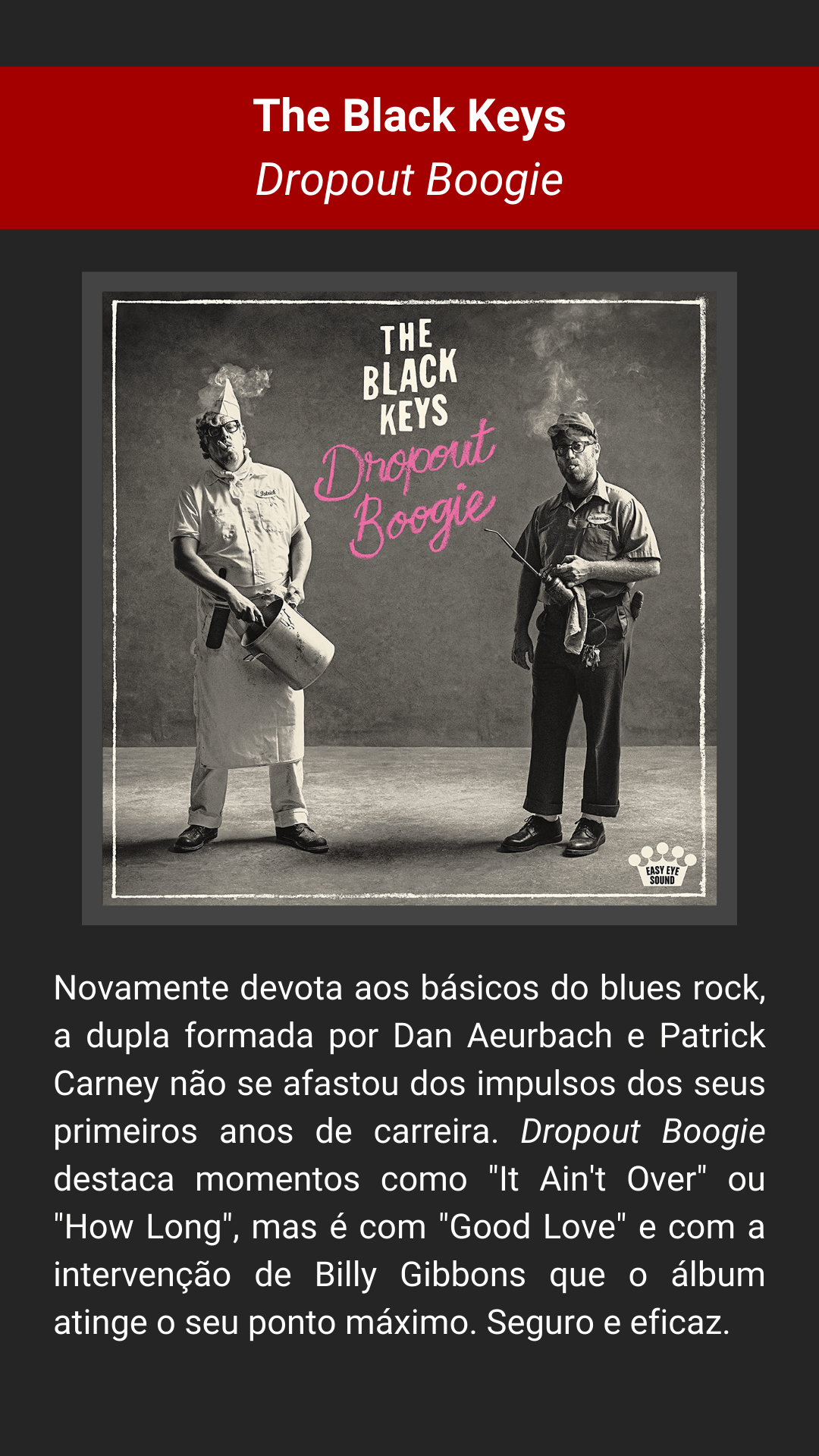 The Black Keys - Dropout Boogie